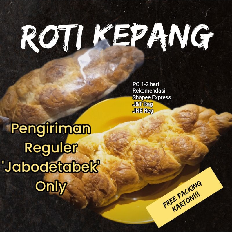 Jual Roti Kepang Manis Toping Keju 200g | Shopee Indonesia