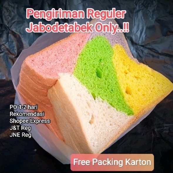 Jual Roti Tawar Pelangi Isi 10 Slice | Shopee Indonesia