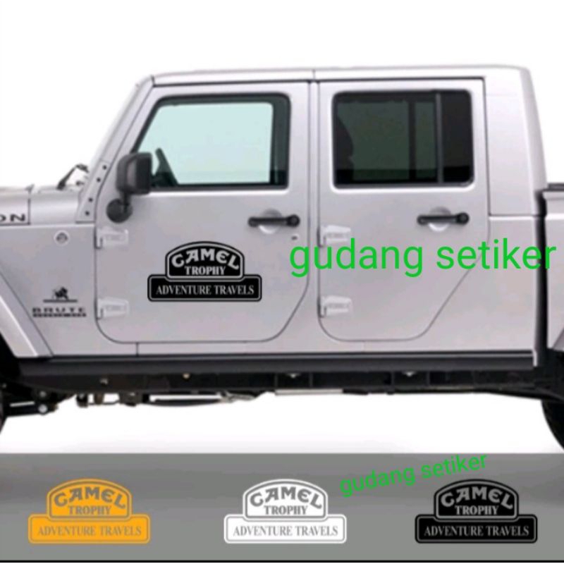 Jual promo setiker cautting mobil camel trophy adventure travels contoh ...