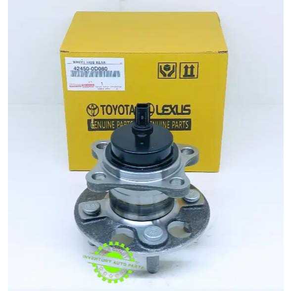 Jual Nap Roda Belakang WHEEL HUB YARIS 2006 2013 CALYA SIGRA NEW LIMO ...