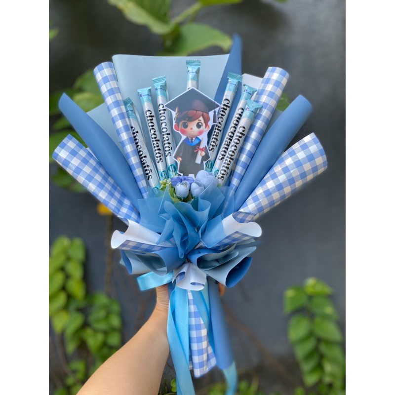 Jual Buket snack wisuda chocolatos | Shopee Indonesia
