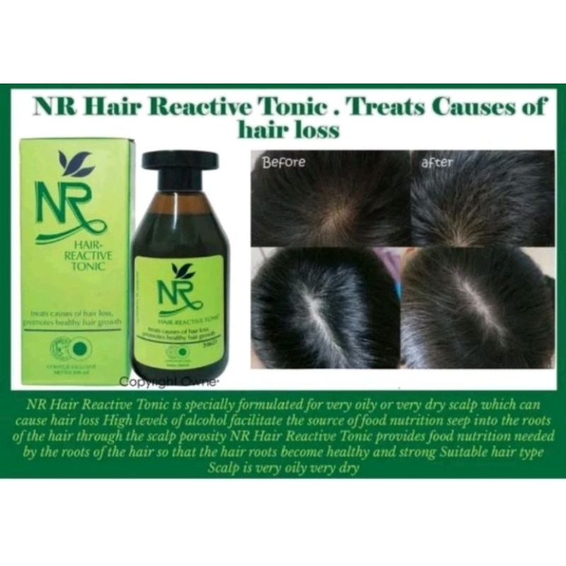 Jual NR Hair Tonic Reactive 200ml | Shopee Indonesia