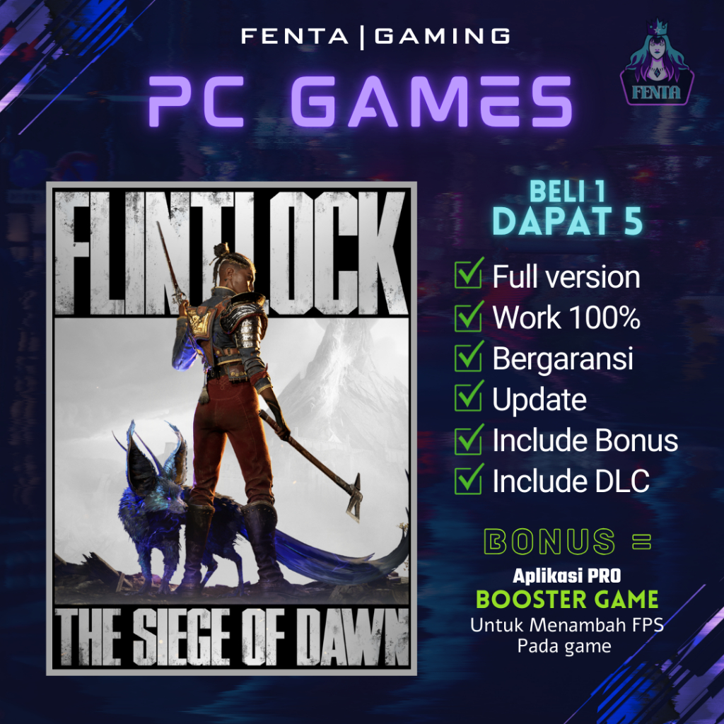 Jual FLINTLOCK THE SIEGE OF DAWN DELUXE EDITION - GAME PC - GAME LAPTOP ...