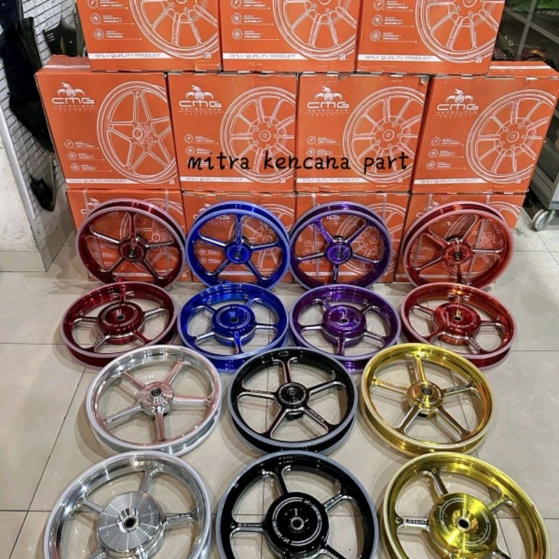 Jual VELG CMG 505 palang 5 Model x-mode beat , vario125 | Shopee Indonesia
