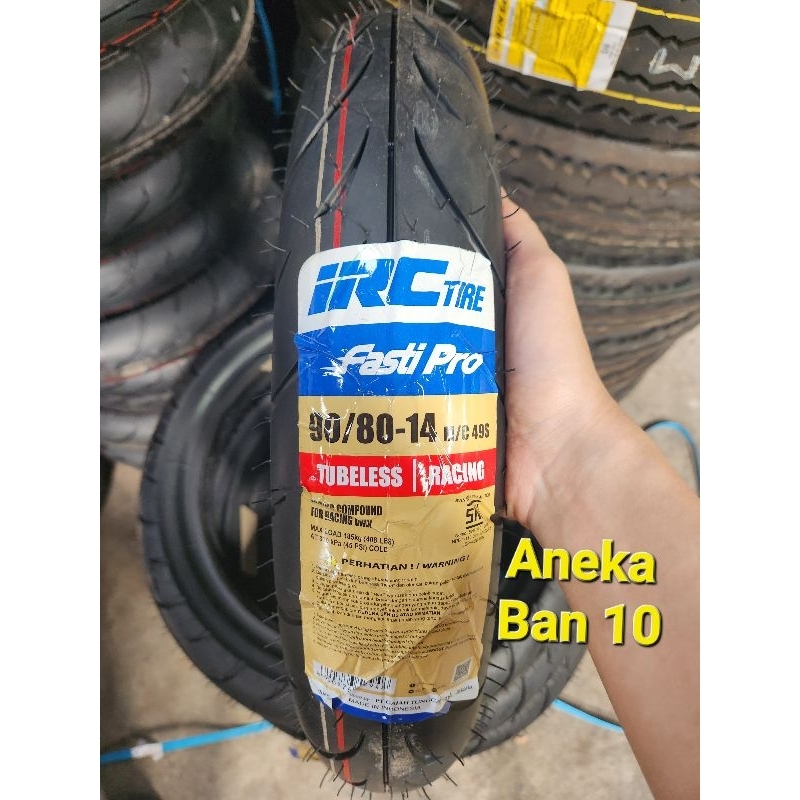 Jual Ban IRC 90/80-14 FASTI PRO Tubeless Soft Compound | Shopee Indonesia
