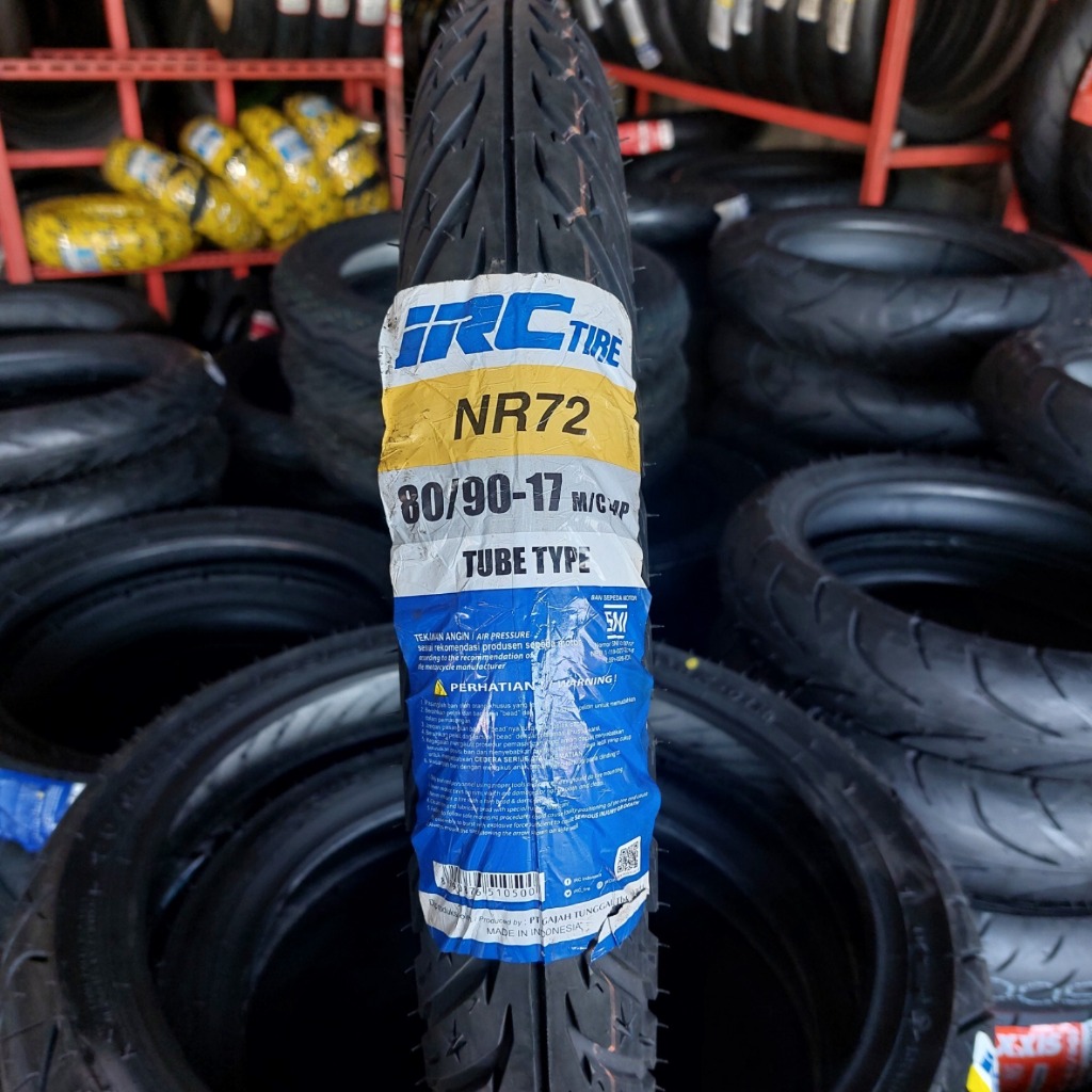 Jual Ban IRC NR72 Bintang 80/90 Ring 17 Tubetype Revo Supra Karisma ...