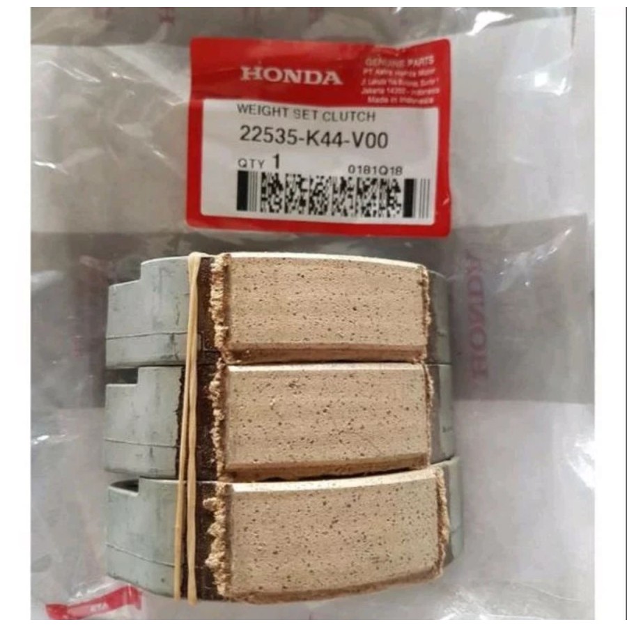 Jual 22535K44V00 KAMPAS GANDA MOTOR BEAT POP,STREET K44 ORIGINAL AHM ...