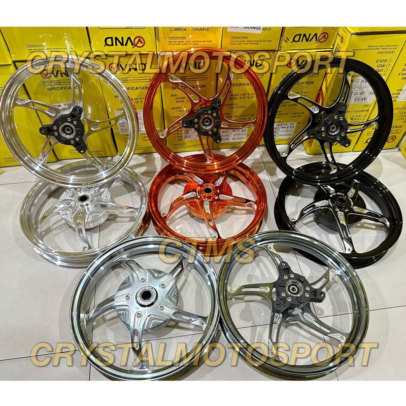 Jual velg vnd new speed Aerox 155 185x14 & 215x14 pelek bintang laut ...