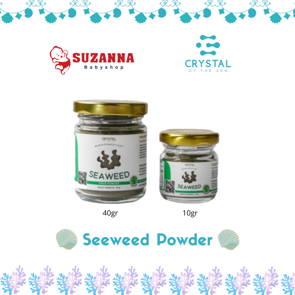 Jual Crystal of the Sea | Seaweed Powder - Bubuk Rumput Laut - Bubuk ...