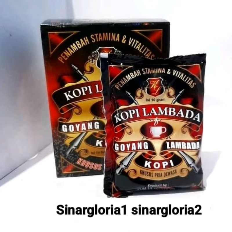 Jual KOPI LAMBADA ORIGINAL INSTAN KOPI GOYANG LAMBADA KOPI STAMINA PRIA ...