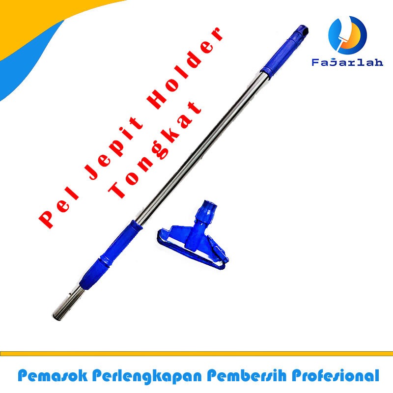 Jual FAJARLAH Plastik Pel Jepit Mop Holder Mop Clip Penjepit Multfungsi ...