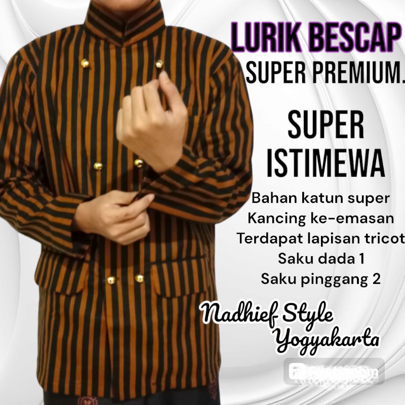 Jual LURIK BESCAP/BAJU-ADAT. SUPER PREMIUM | Shopee Indonesia