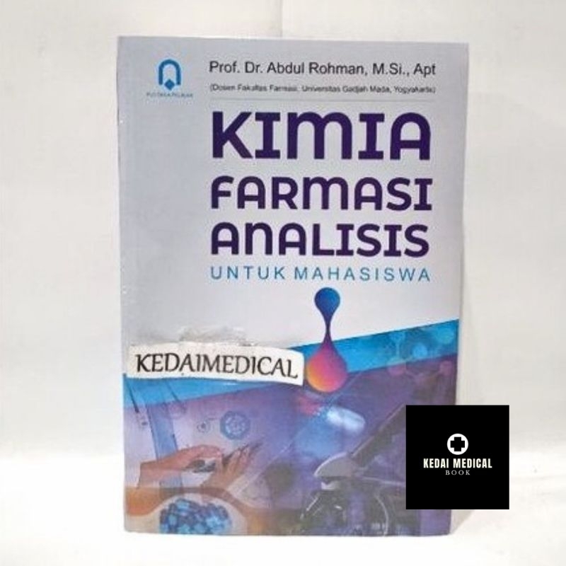 Jual (ORIGINAL) BUKU KIMIA FARMASI ANALISIS ( KFA ) EDISI TERBARUNYA | Shopee Indonesia