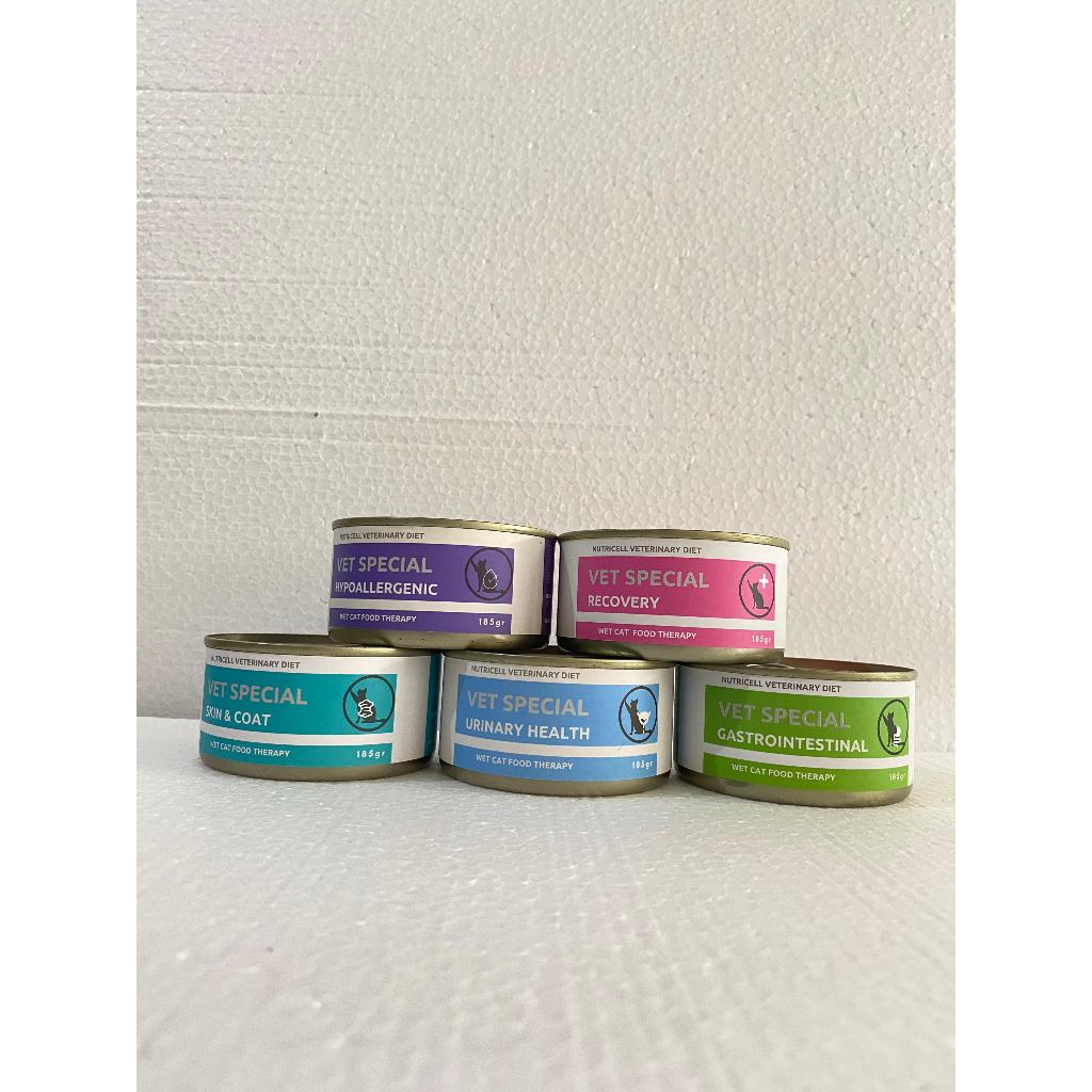 Jual PROMO Nutricell Vet Spesial Cat 185gr/Makanan Basah Khusus Kucing ...