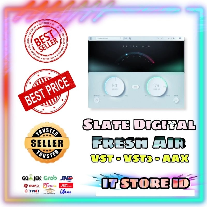 Jual Slate Digital Fresh Air Plugin Musik VST VST3 AAX | Shopee Indonesia
