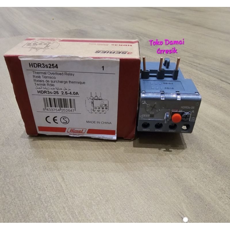 Jual Himel Overload Relay HDR3s-25 HDR3s-38 | Shopee Indonesia