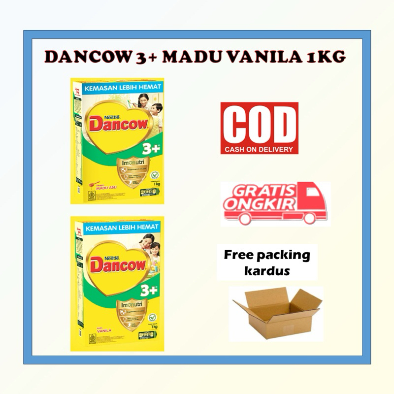 Jual Dancow Nestle Imonutri 3+ Madu dan Vanila 1kg | Shopee Indonesia