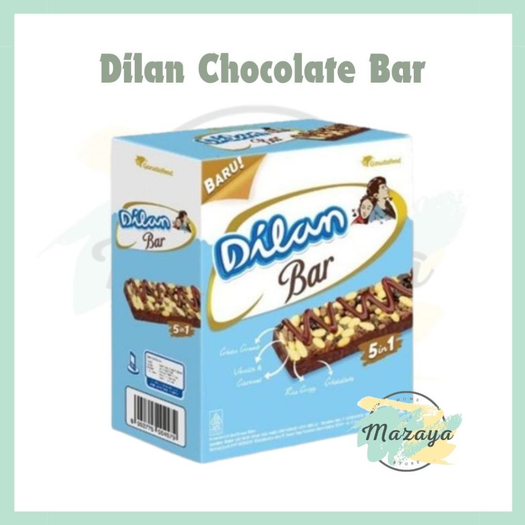 Jual DILAN CHOCOLATE BAR 18 GRAM x 12 - MAZAYA HOMESTORE | Shopee Indonesia