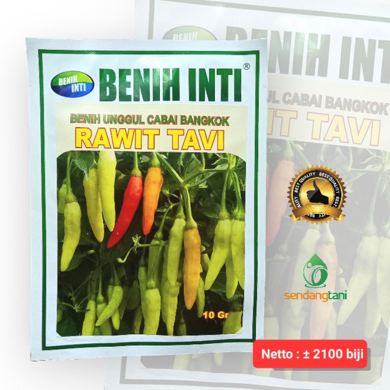 Jual Cabe RAWIT TAVI 10 gr Benih Bibit Cabai CRM Tahan Virus Bulai ...