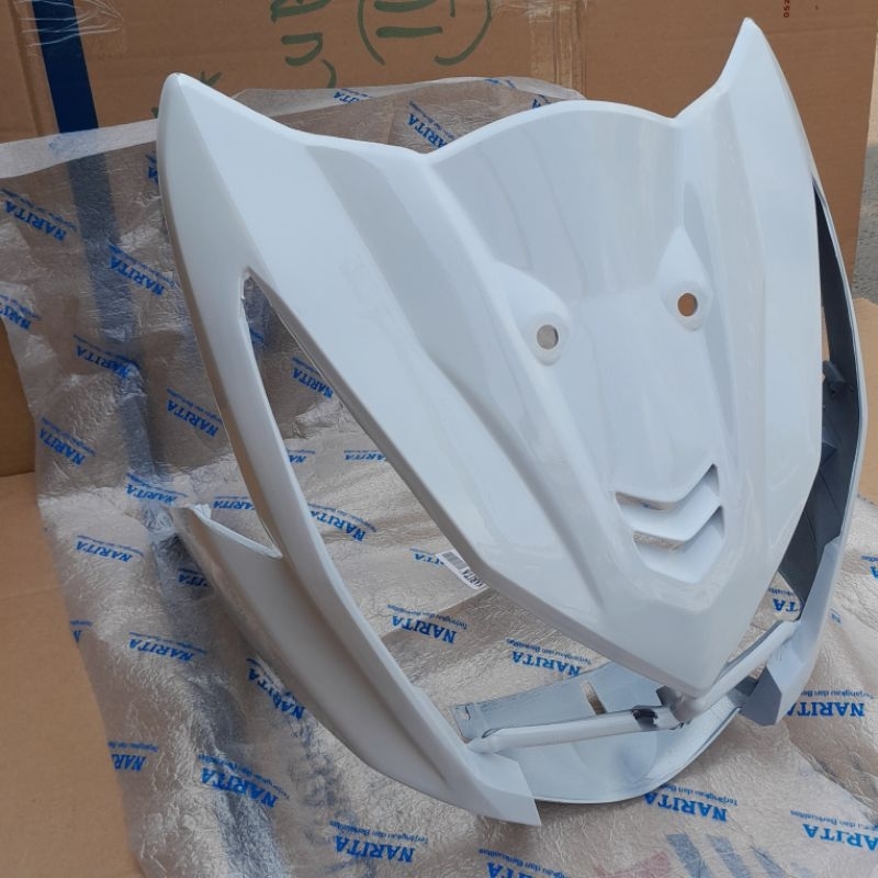 Jual Narita-Tameng depan panel depan Honda Beat fi 2013-2015 Putih ...