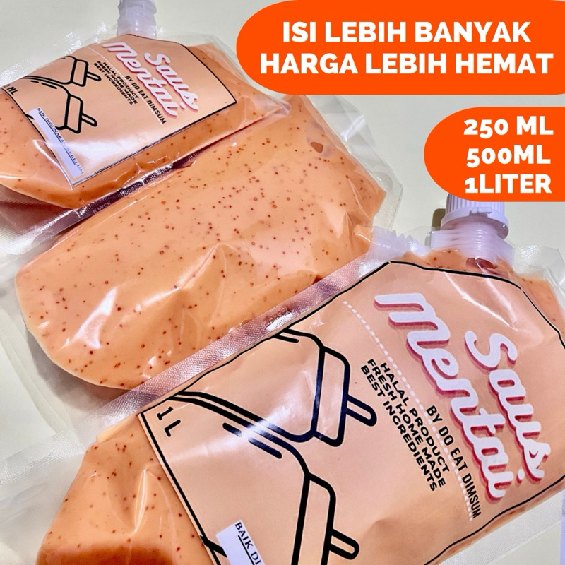 Jual SAUS MENTAI EXTRA TOBIKO 250 ML - Halal - Fresh home made ...
