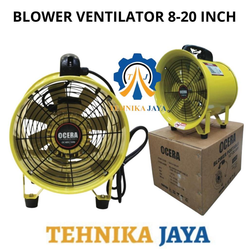 Jual OCERA Blower Ventilator 8" - 20" Kipas Exhaust Penyedot Udara ...