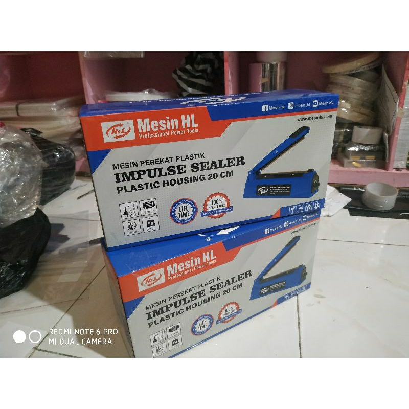 Jual Alat siller Press Sealer Manual Hand impulse Sealer plastik 20cm ...