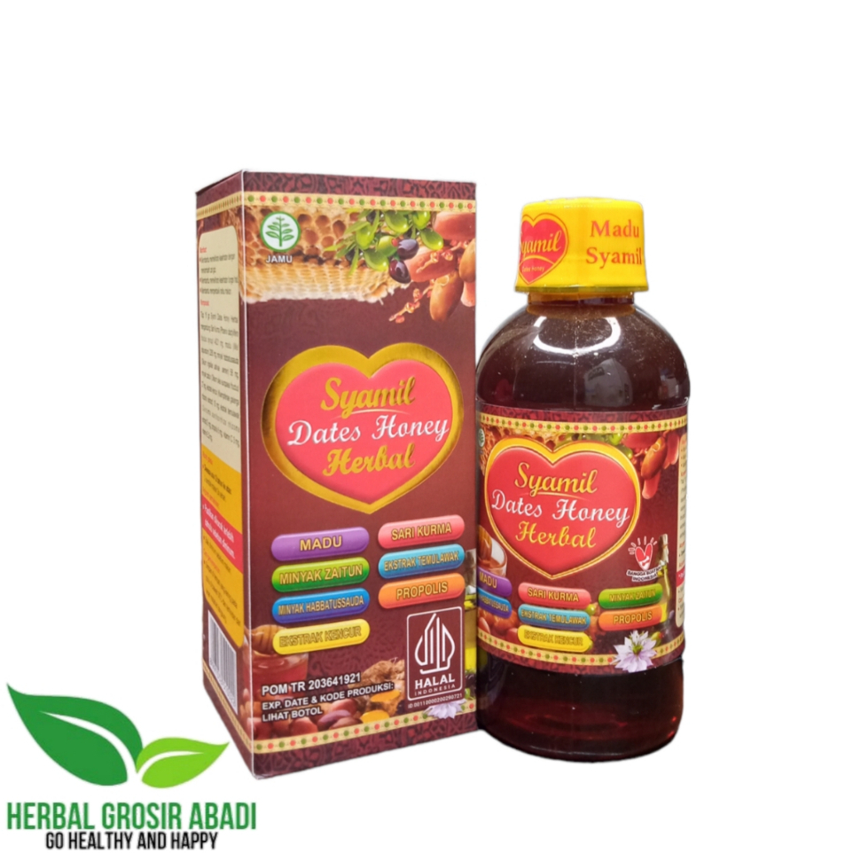 Jual Madu Herbal Syamil Dates Honey Madu Lengkap Keluarga 200ml | Madu ...