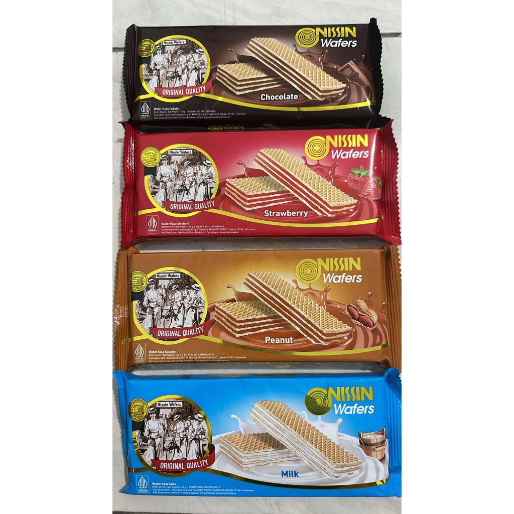 Jual NISSIN Wafer Classic 110gr 4 Varian Rasa | Shopee Indonesia