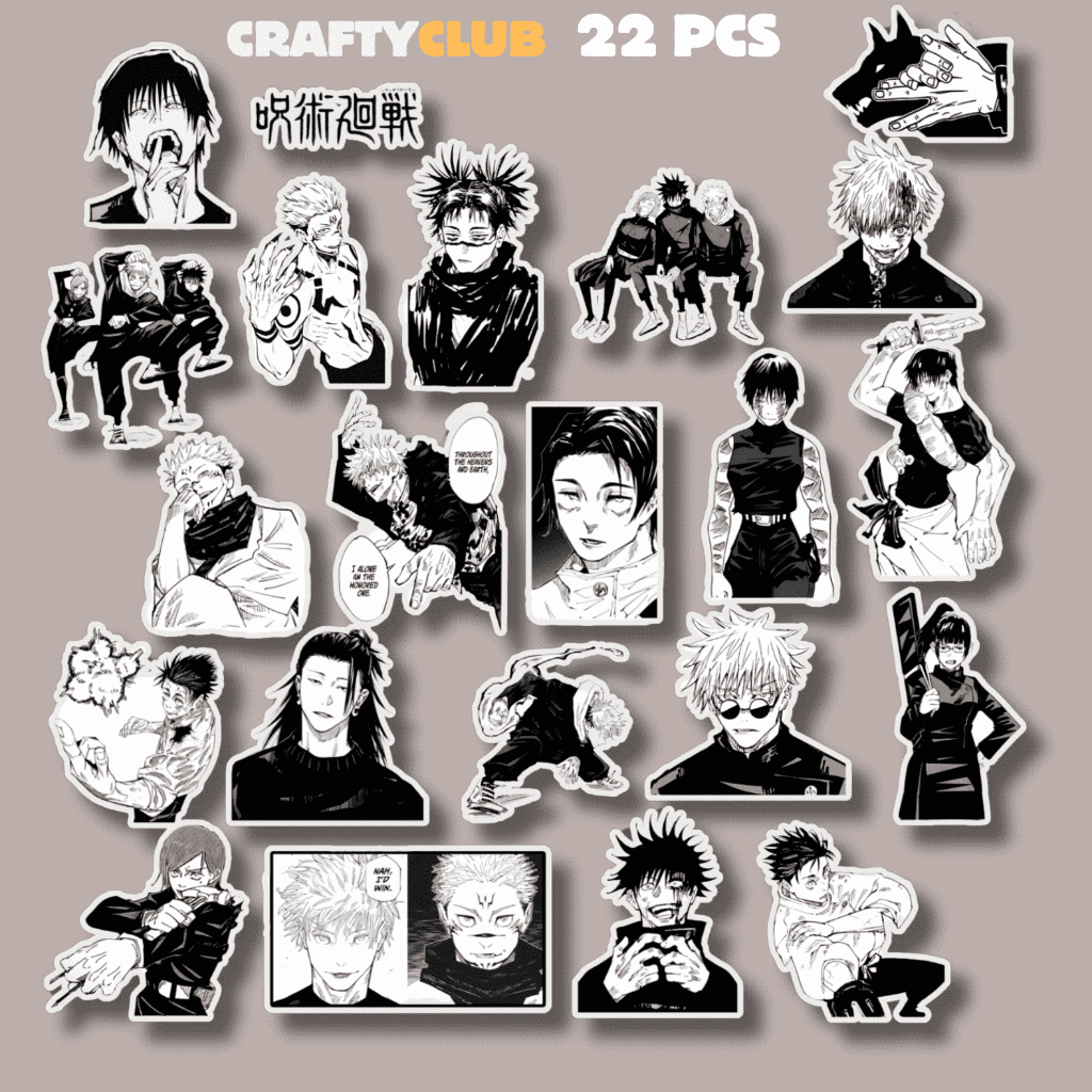 Jual Jujutsu Kaisen Sticker Gojo VINYL Waterproof untuk laptop, tumblr ...