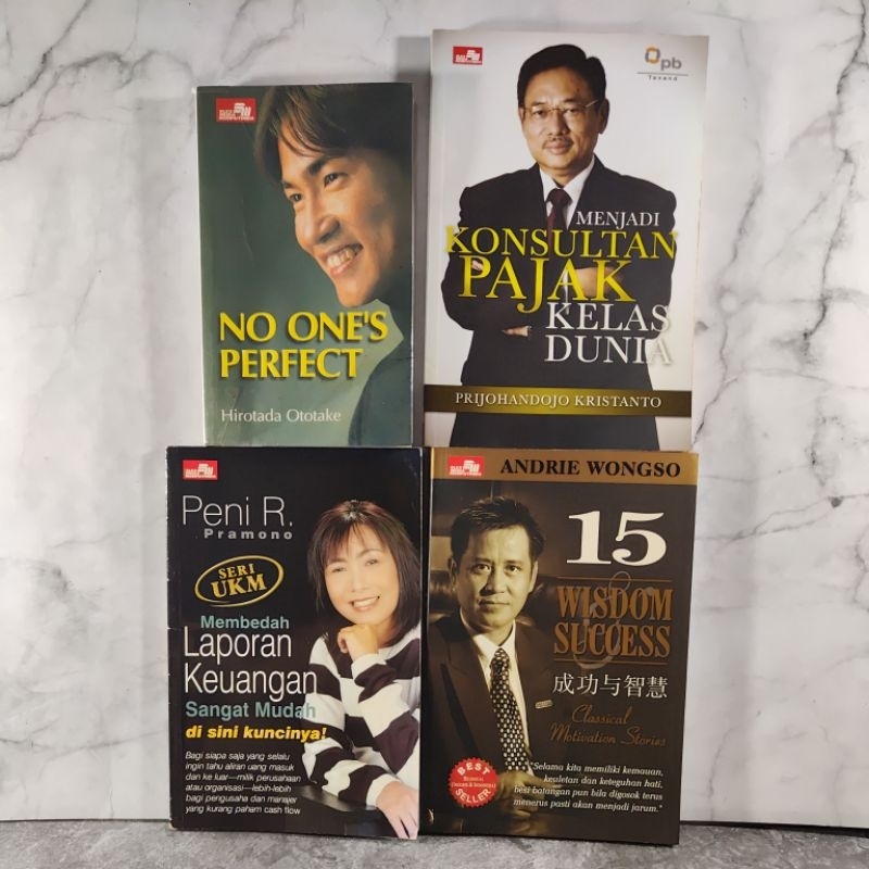 Jual Buku No Ones Perfect, Menjadi Konsultan Pajak Kelas Dunia ...