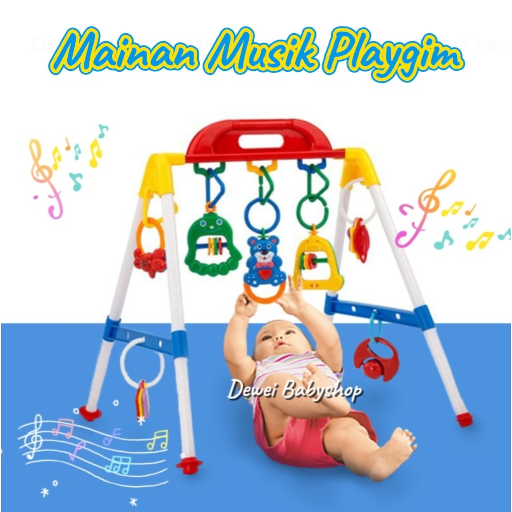 Jual Baby Musical Play Gym (Mainan Edukasi Belajar Gerak Motorik Bayi ...