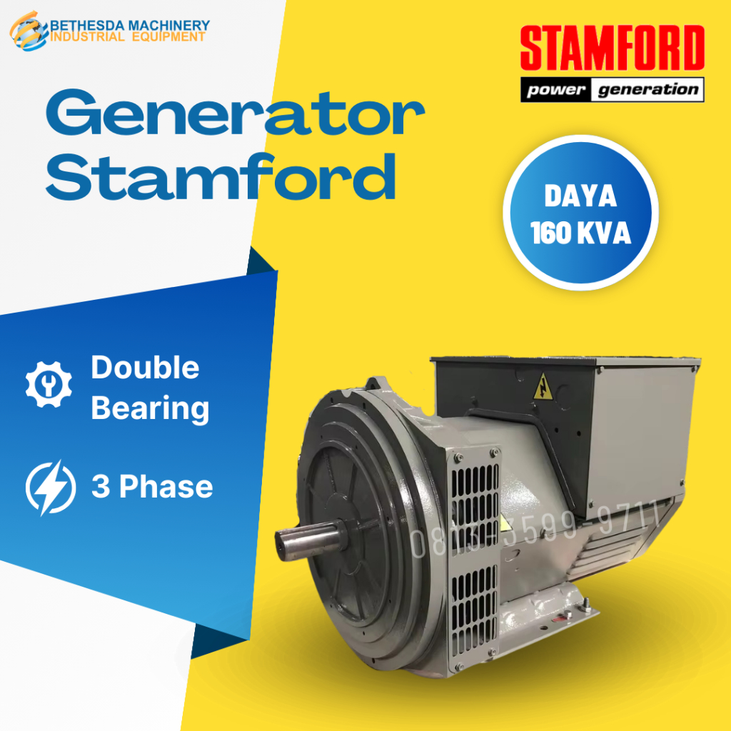 Jual Stamford Generator Original 160 Kva - Alternator Dinamo 160Kva 3 Phase | Shopee Indonesia