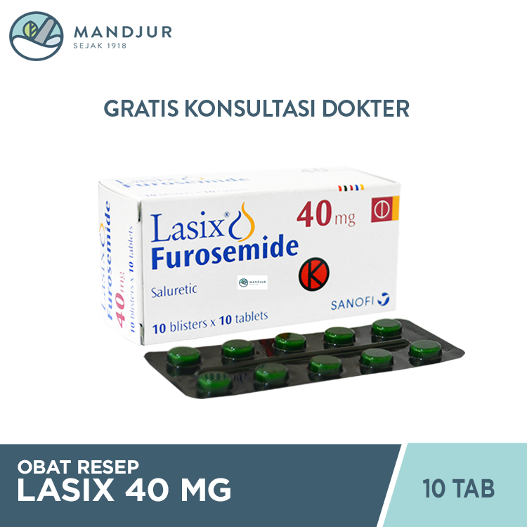 Jual Lasix 40 Mg 10 Tablet | Shopee Indonesia