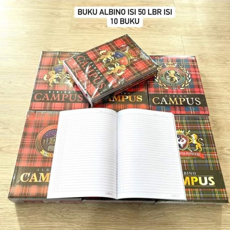 Jual BUKU ALBINO ISI 50 LBR ISI 10 BUkU BOXY /BESAR | Shopee Indonesia