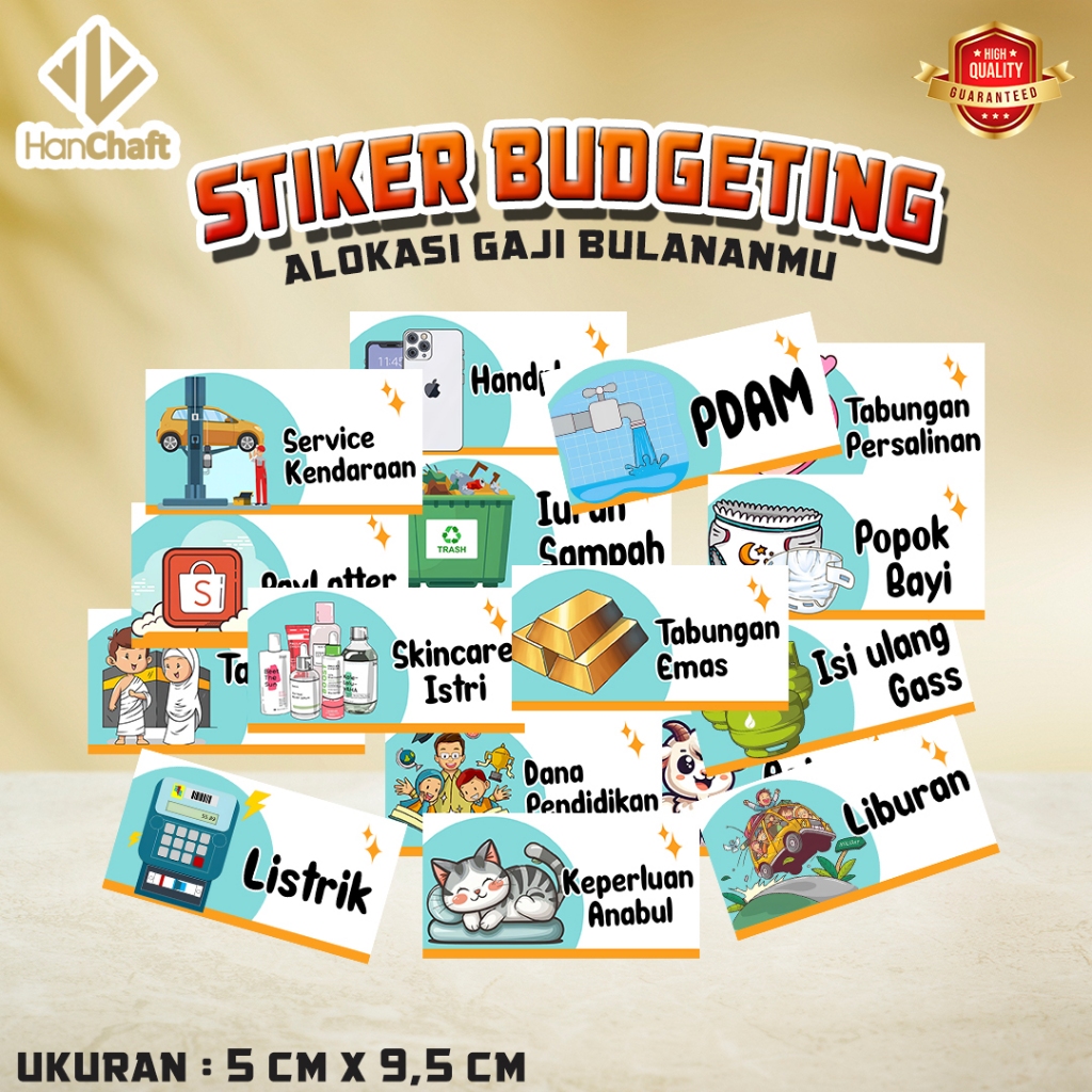 Jual STIKER BUDGETING BULANAN | Shopee Indonesia