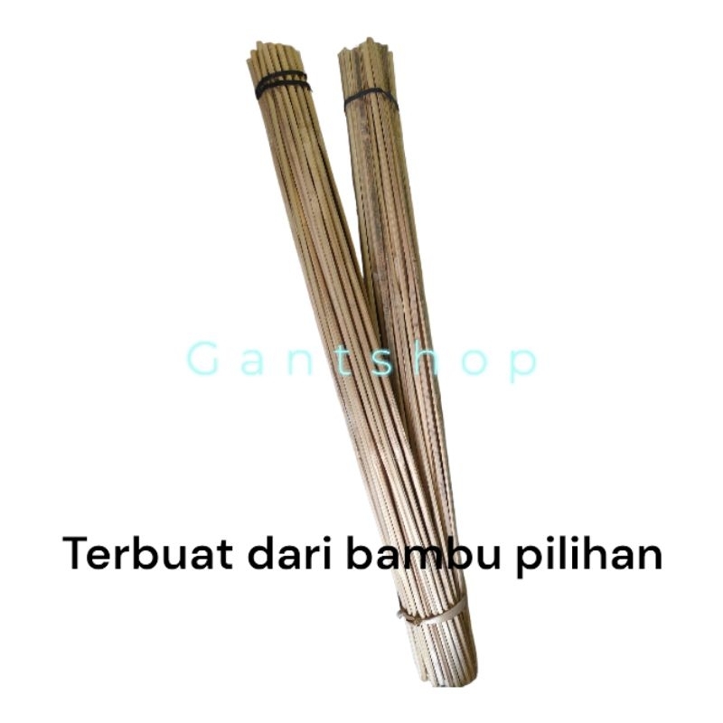 Jual Stick bilah bambu 95 cm diameter (+-) 8 mm isi 50 batang | Shopee ...