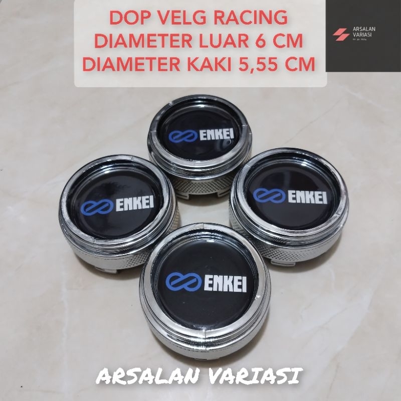 Jual Dop roda tutup velg mobil racing variasi silinder kecil chrome ...