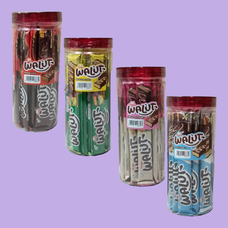 Jual TANGO WALUT Choco Banana/ Belgian Choco/ French Vanila Wafer [20 ...