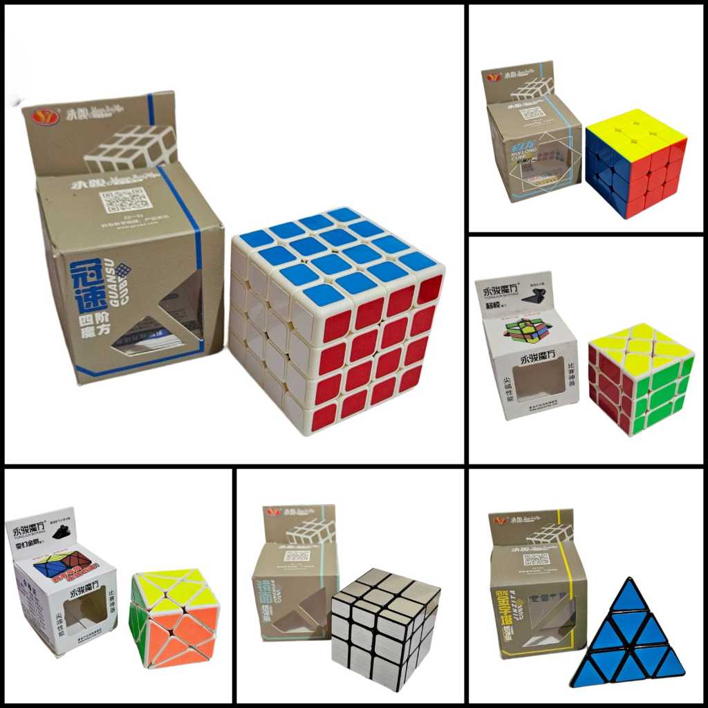 Jual Puzzle Murah 2x2 3x3 4x4 Piramida Merk Yongjun harga OBRAL ...