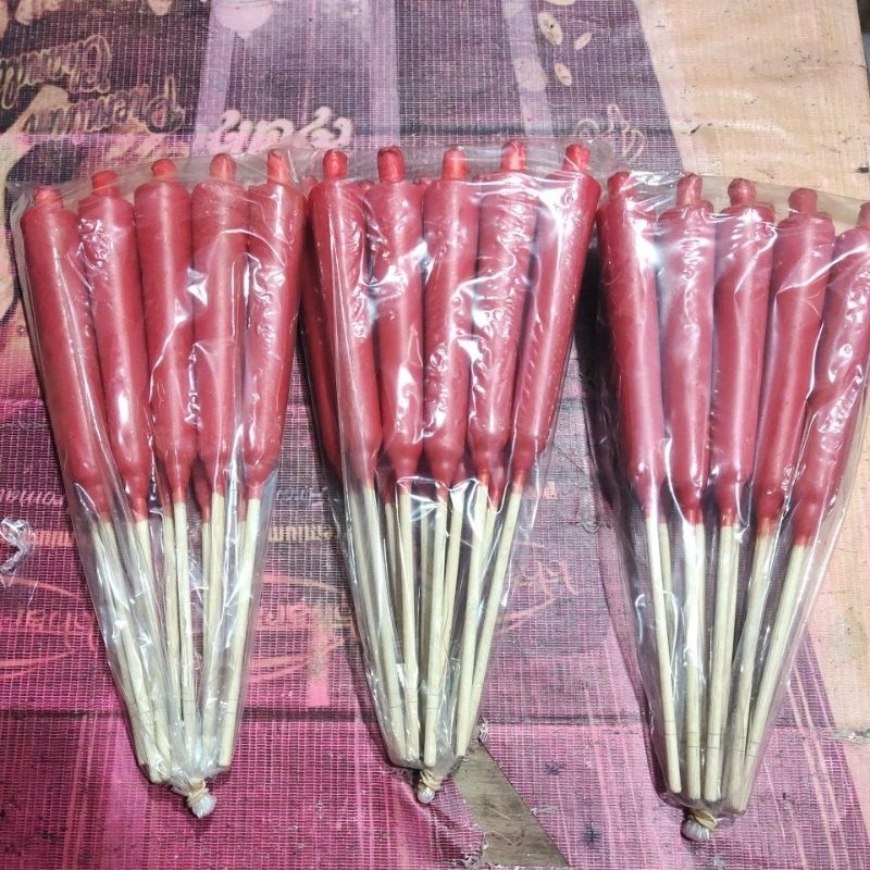 Jual Lilin Merah Besar Bambu Sembahyang Leluhur Ceng Beng Qing Ming ...
