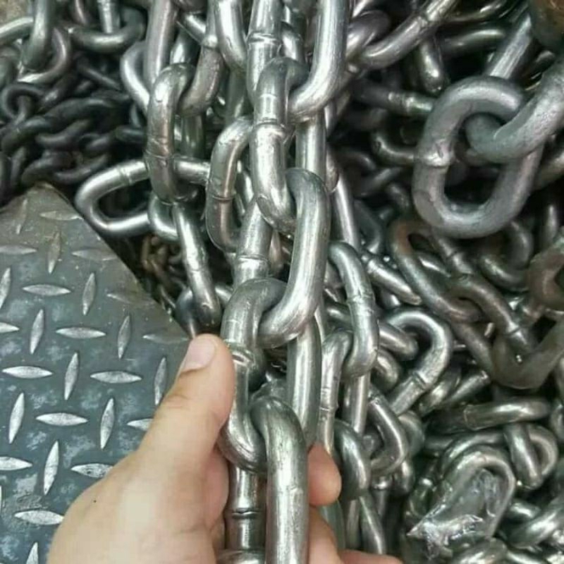 Jual Rantai Besi 10MM Bahan Galvanis Panjang Per 1 Meter, Rantai Pintu ...