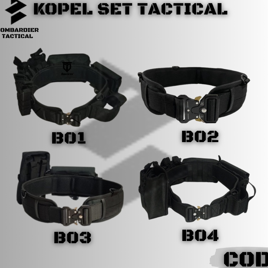 Jual TERMURAH IKAT GGANG PRIA KOPEL KOPEL SET TACTICAL KOPEL SET KOPEL ...