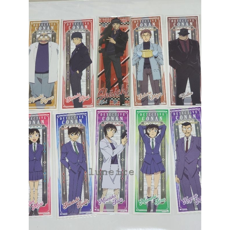 Jual DETECTIVE CONAN OFFICIAL STICKER BOOKMARK | Shopee Indonesia