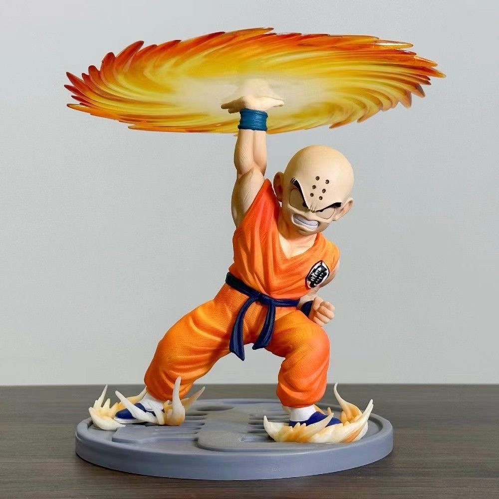 Jual Action Figure Krillin 18cm Destructo Disc Action Figure Dragon ...