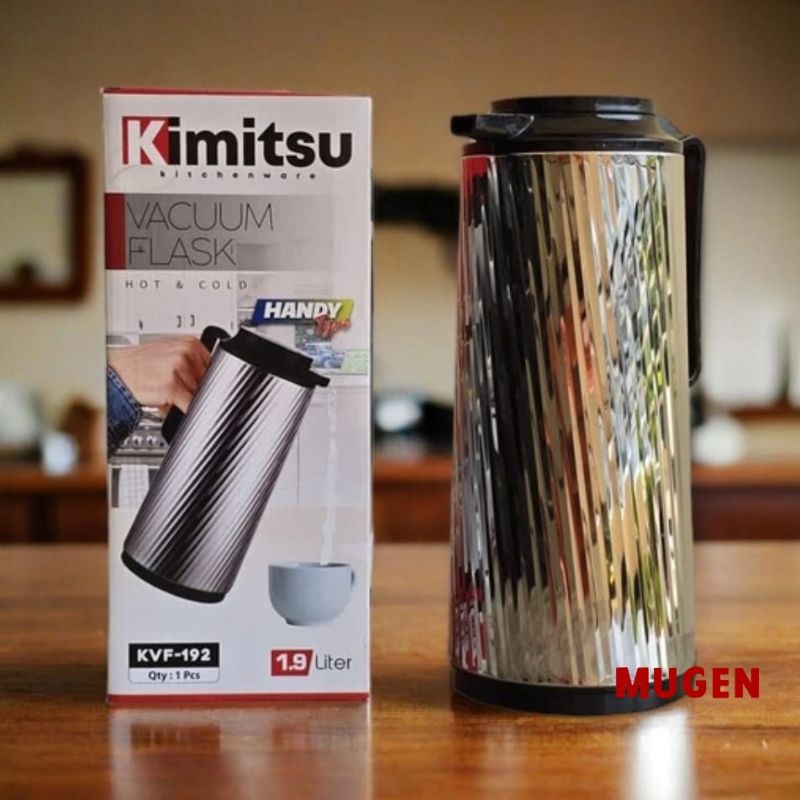 Jual KIMITSU Termos Hot & Cool 1,9L / Termos Stainless Anti Karat ...