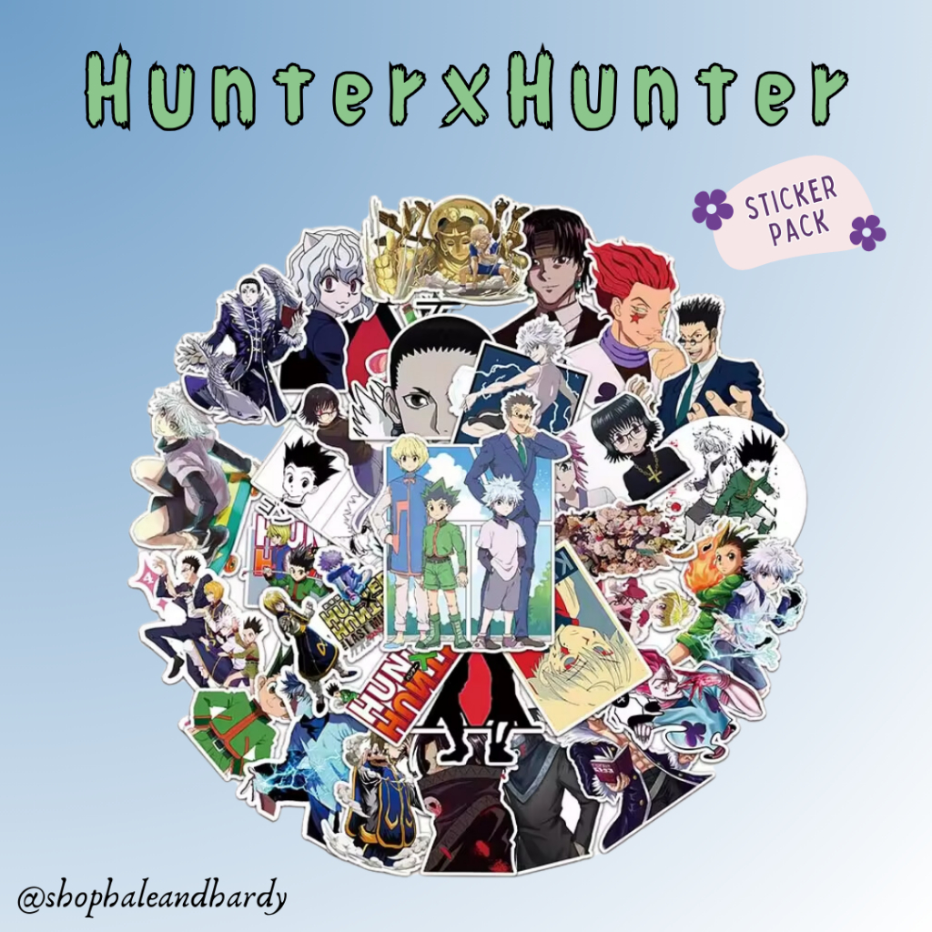 Jual HunterxHunter Sticker Pack | Stiker Hunter x Hunter Anime Jepang ...