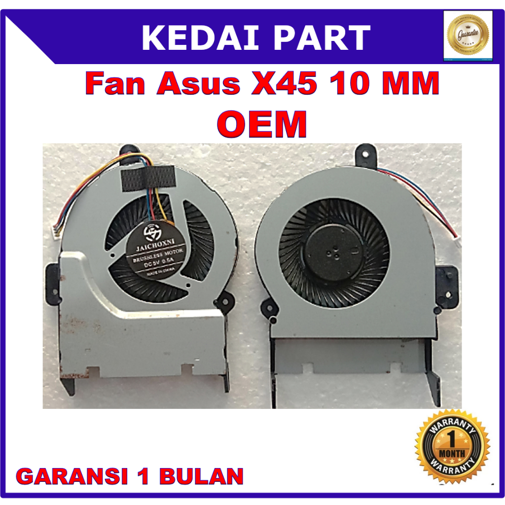 Jual FAN ASUS X45 X45A X45C X45U X45V X45VD SLIM 10MM | Shopee Indonesia