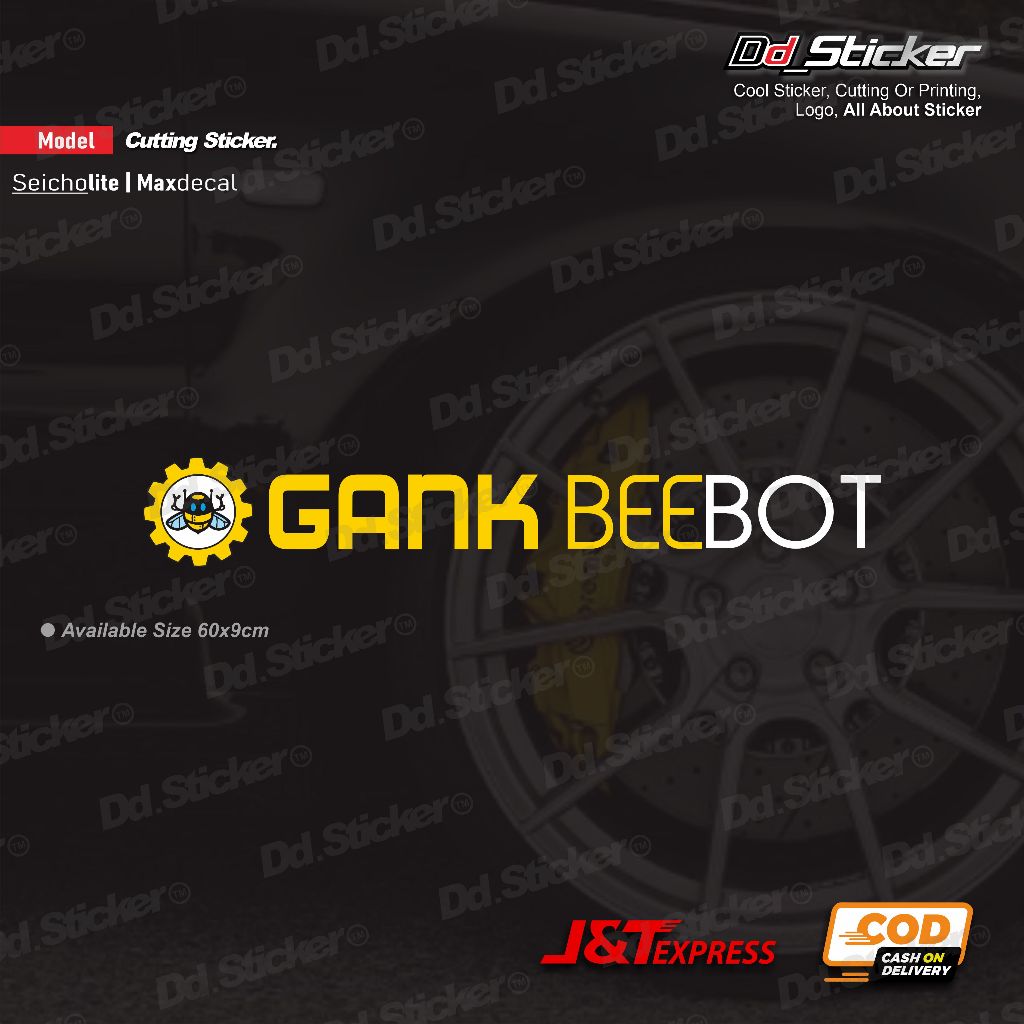 Jual Sticker GANK BEEBOT (cutting sticker) | Shopee Indonesia