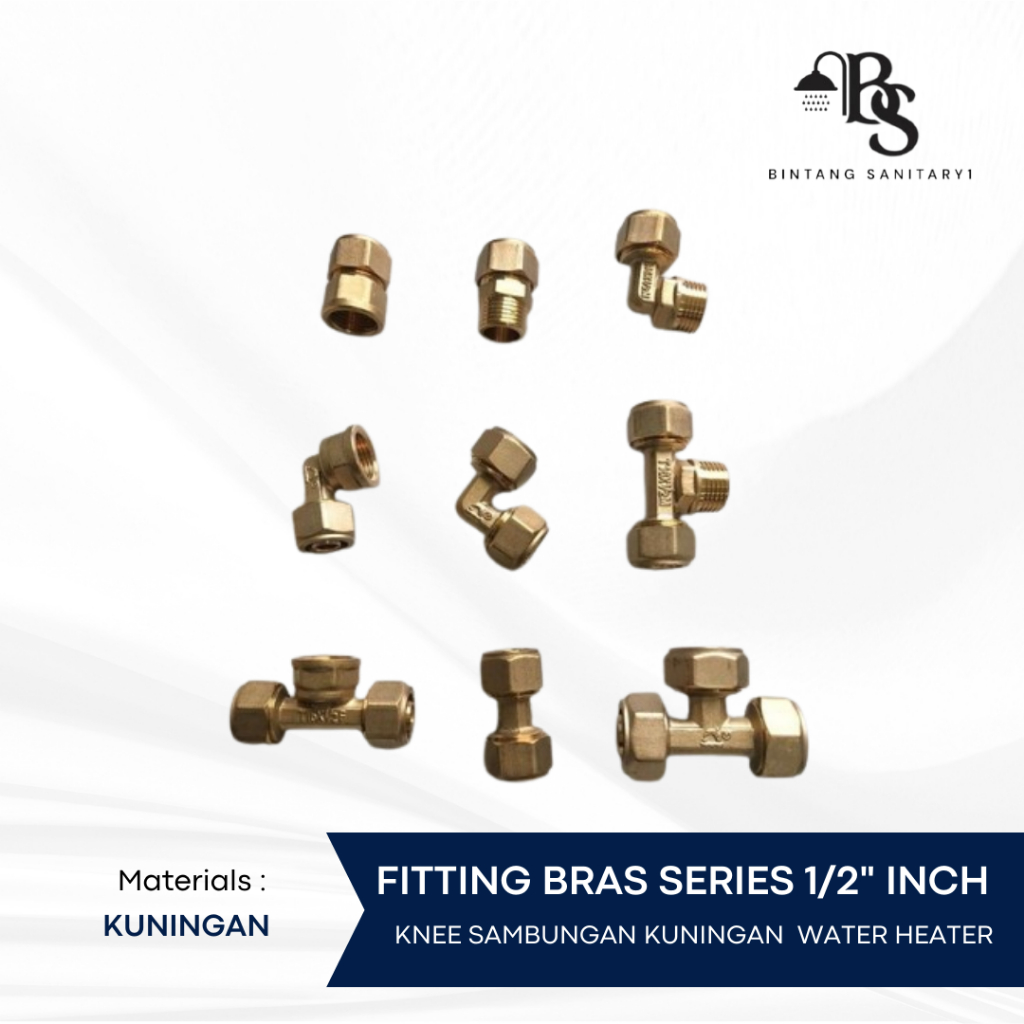Jual KNEE SAMBUNG 1/2" KUNINGAN / SAMBUNGAN PIPA AIR PANAS WATER HEATER | Shopee Indonesia
